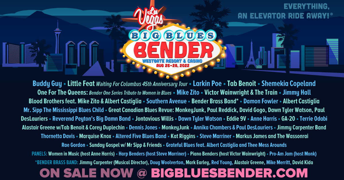 Big Blues Bender – Everything, An Elevator Ride Away!
